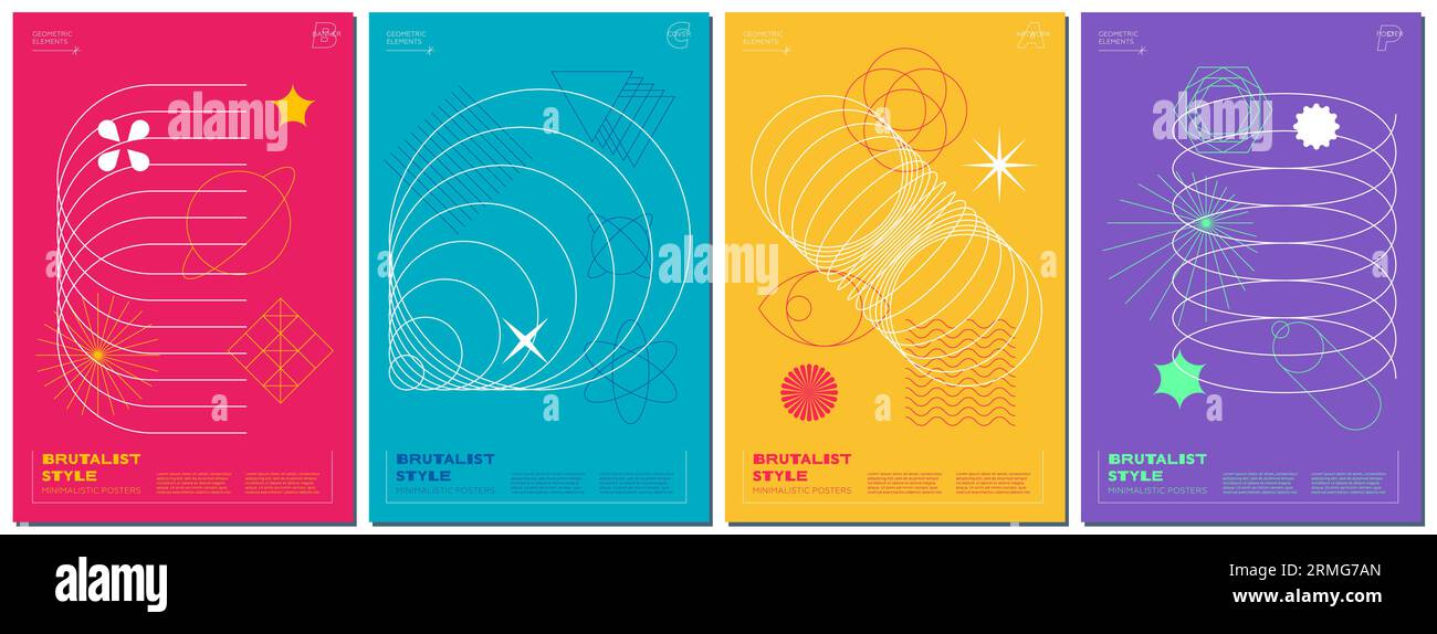 Simple Graphic Design Posters