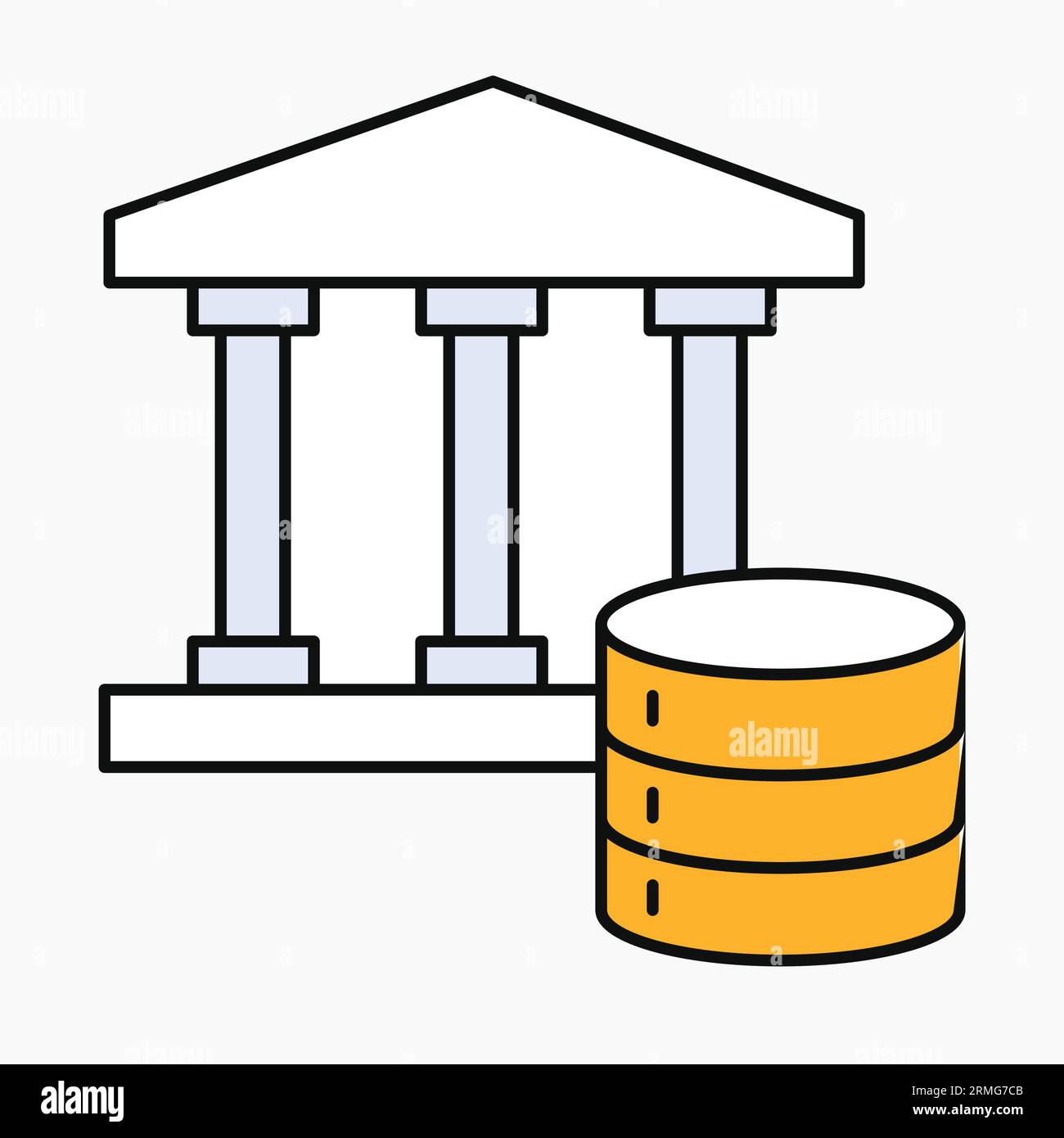 Data Governance Icon - Vector Illustration. Pixel Perfect Editable ...