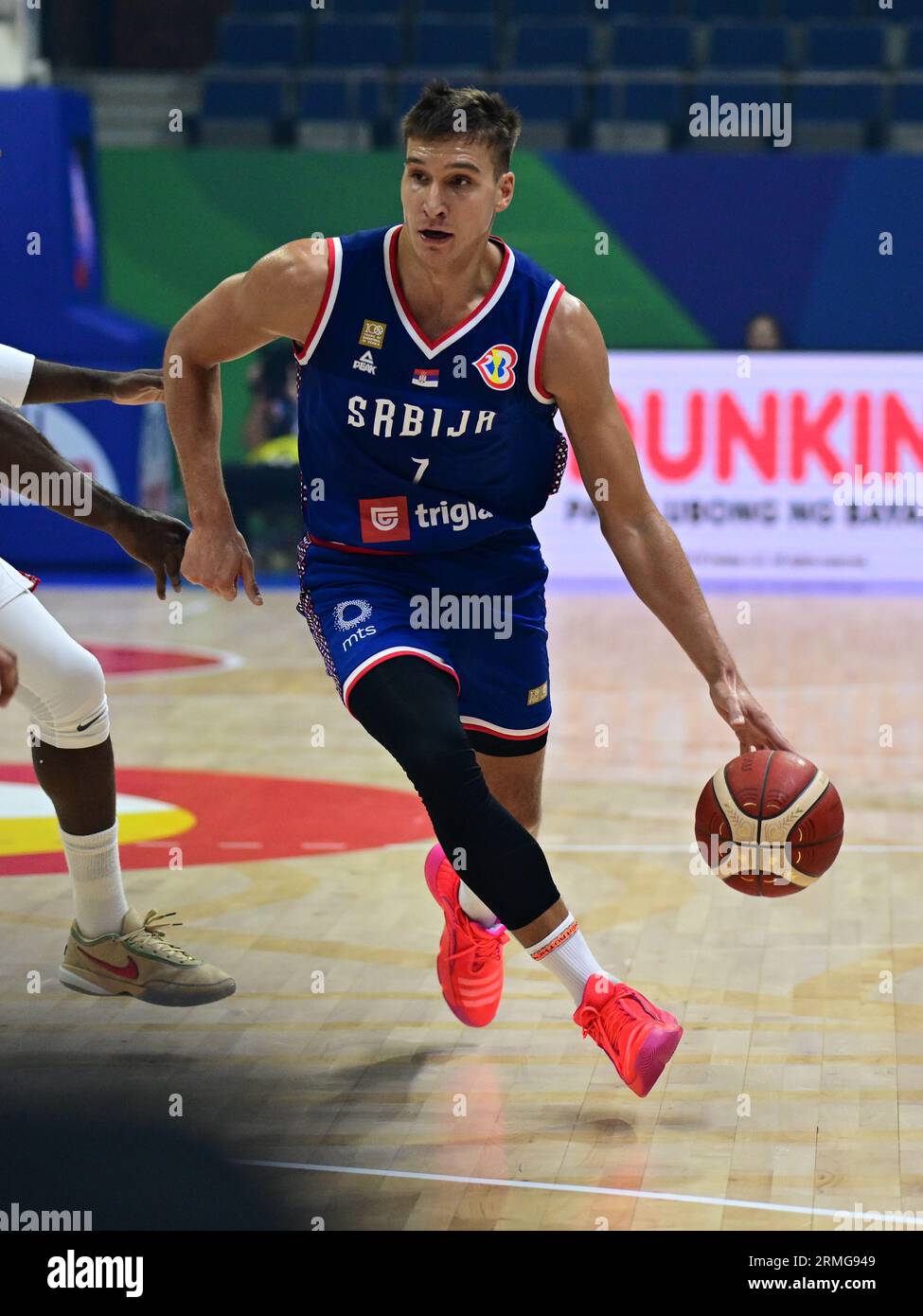 Quezon City, Philippines. 28th Aug, 2023. Bogdan Bogdanovic of Serbia ...
