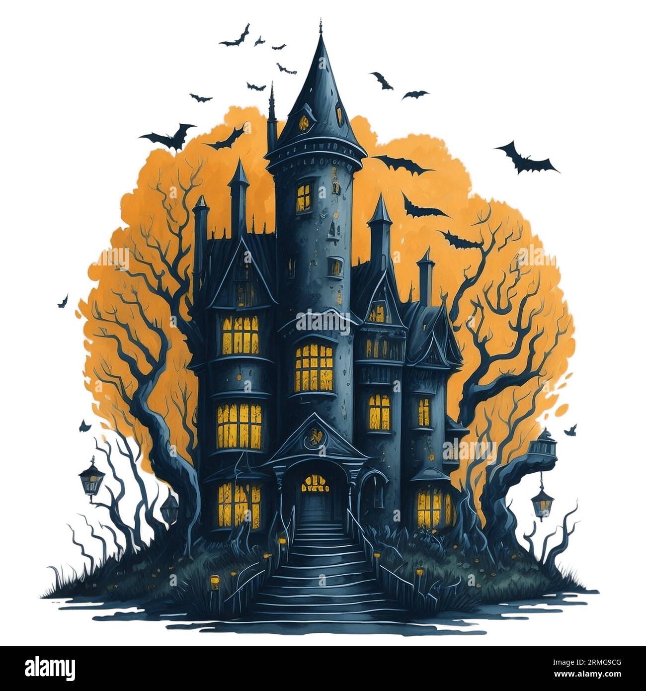 Evil Castle Background