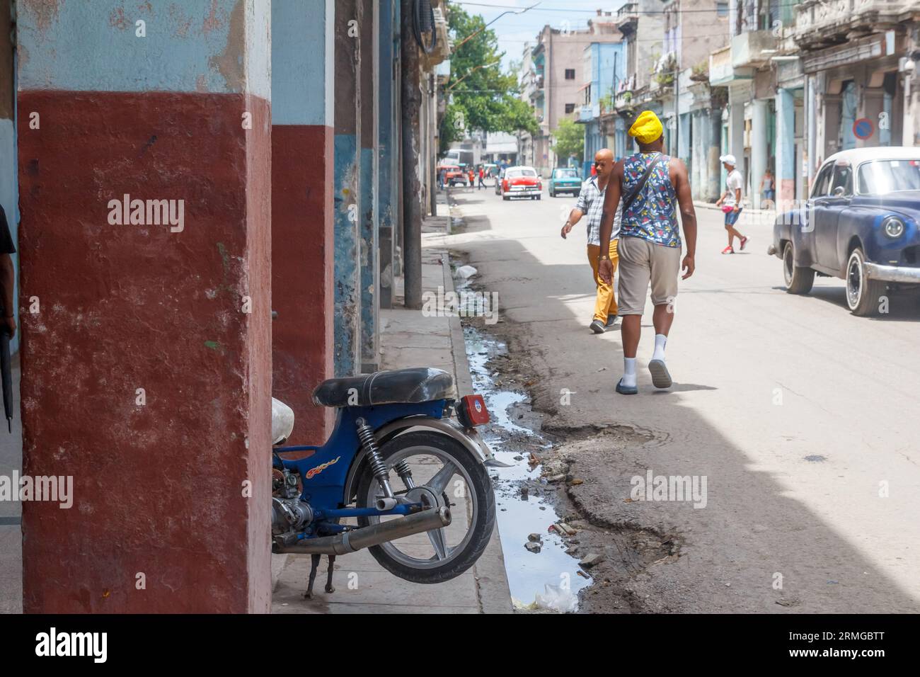 Havana, Cuba, 2023, Stagnant dirty water Stock Photo - Alamy