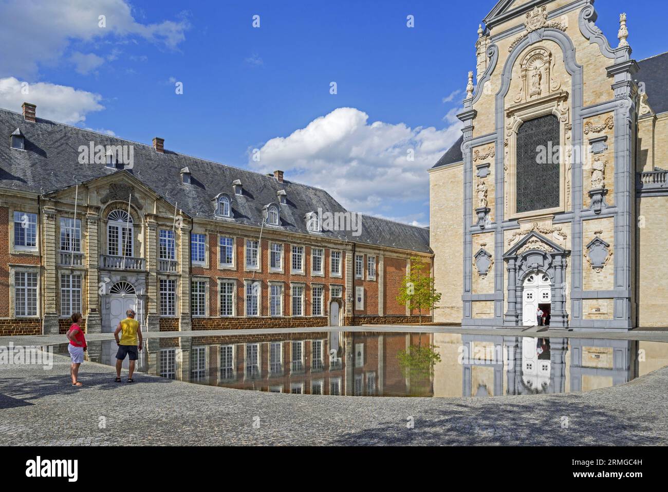 Abbot's house and 17th century Baroque church of the Premonstratensian ...