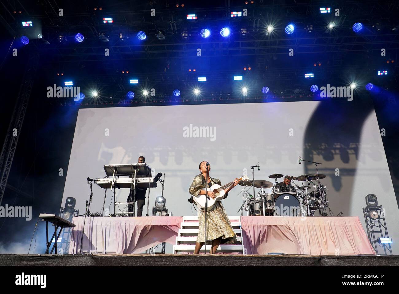 Griff performing at All Points East, Victoria Park, East London ...