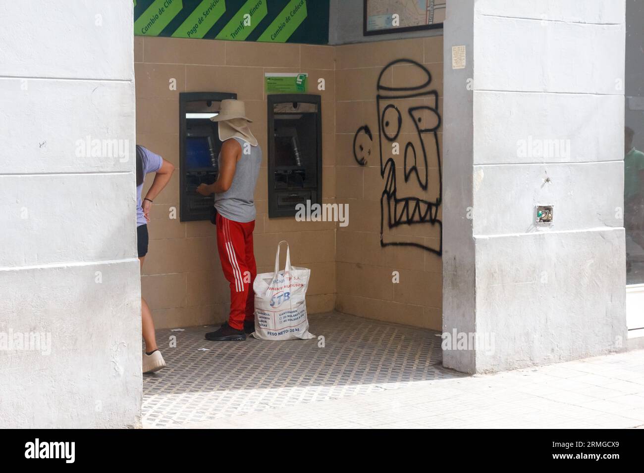 Havana, Cuba, 2023, People in ATM Stock Photo - Alamy