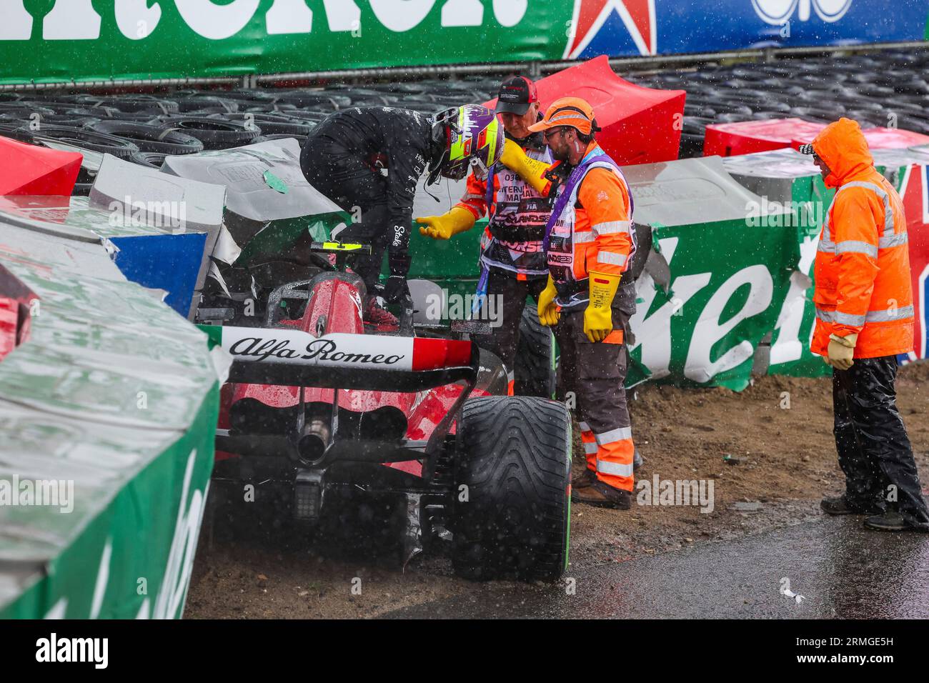 Zandvoort, Netherlands. 27th Aug, 2023. #24 Guanyu Zhou (CHN, Alfa ...
