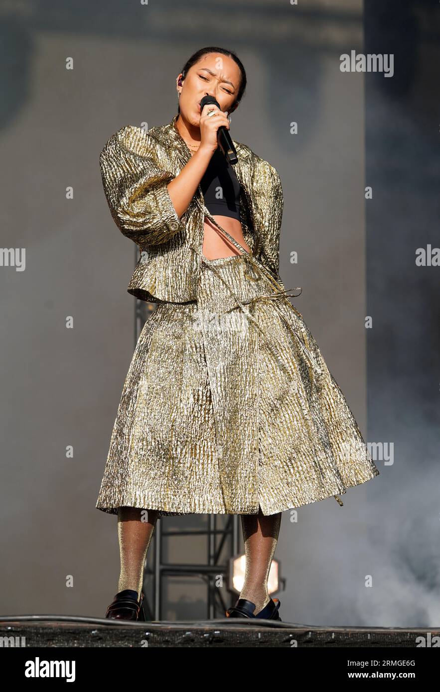 Griff performing at All Points East, Victoria Park, East London ...