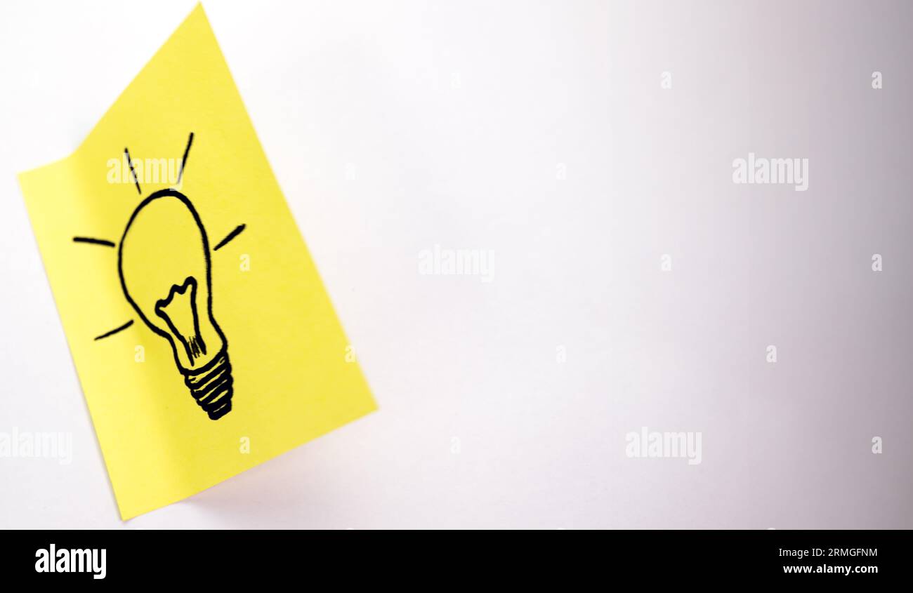 A photo of colorful sticky notes with handwritten ideas, surrounded by ...