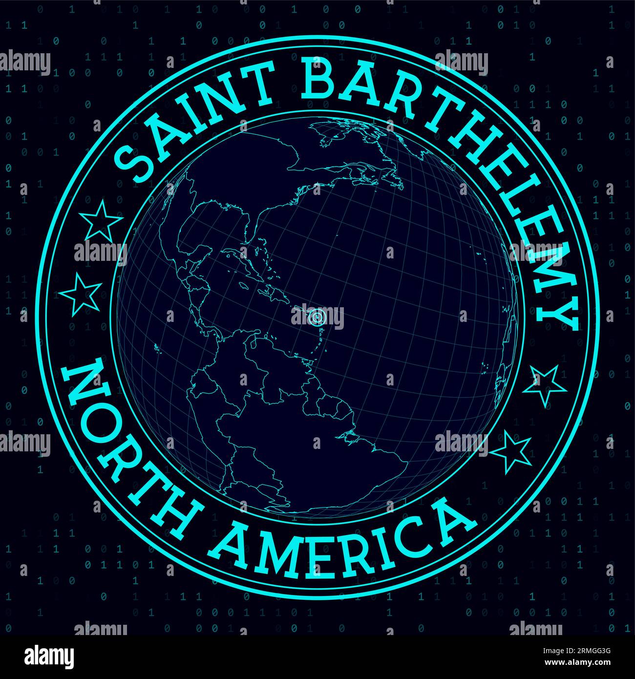 Saint barthelemy island map hi-res stock photography and images - Alamy