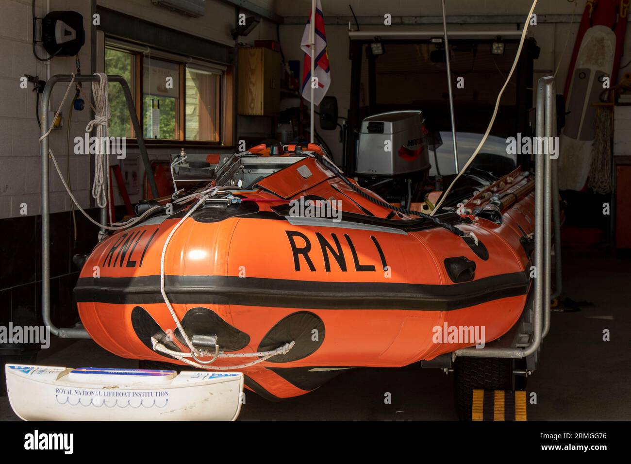 RNLI Inshore Lifeboat, Exmouth, Dorset, UK Stock Photo - Alamy