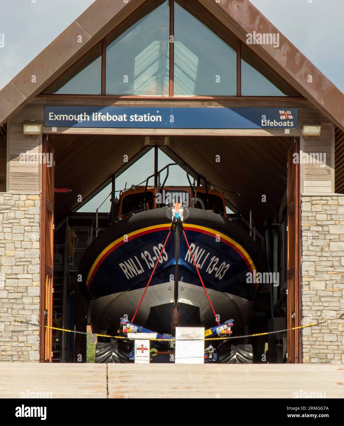 RNLI Lifeboat Station, Exmouth, Dorset, UK Stock Photo - Alamy