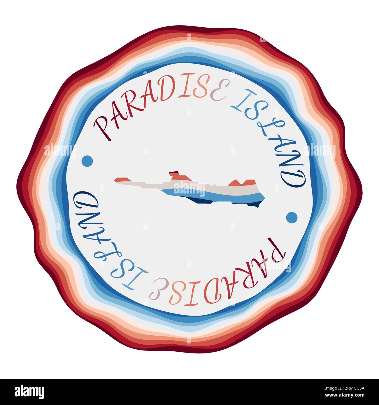 Map of paradise hi-res stock photography and images - Alamy