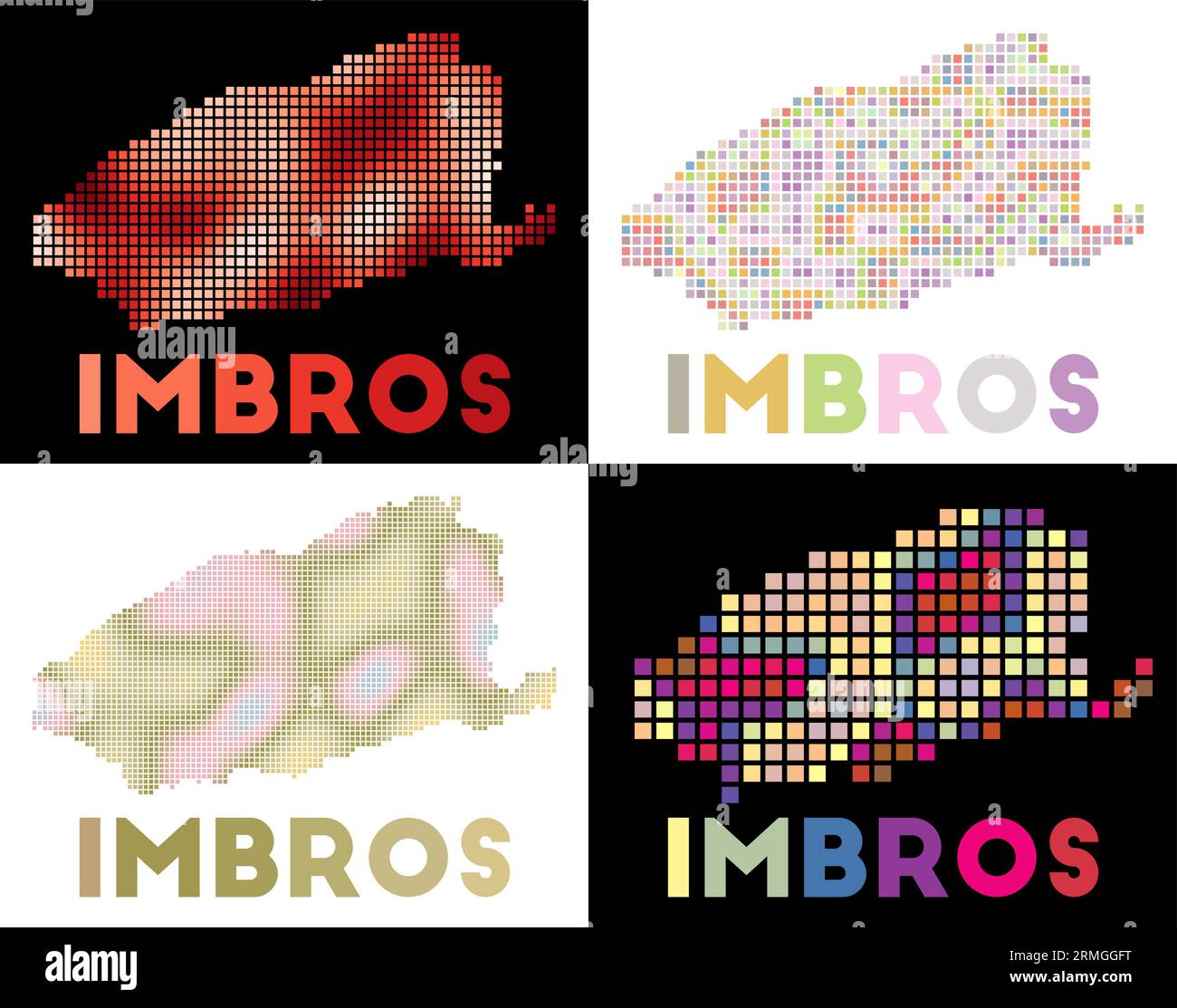 Imbros map hi-res stock photography and images - Alamy