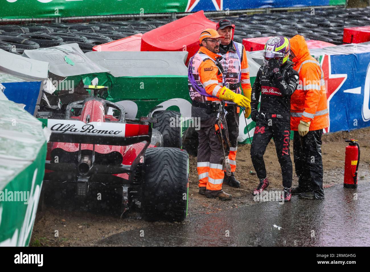 Zandvoort, Netherlands. 27th Aug, 2023. #24 Guanyu Zhou (CHN, Alfa ...
