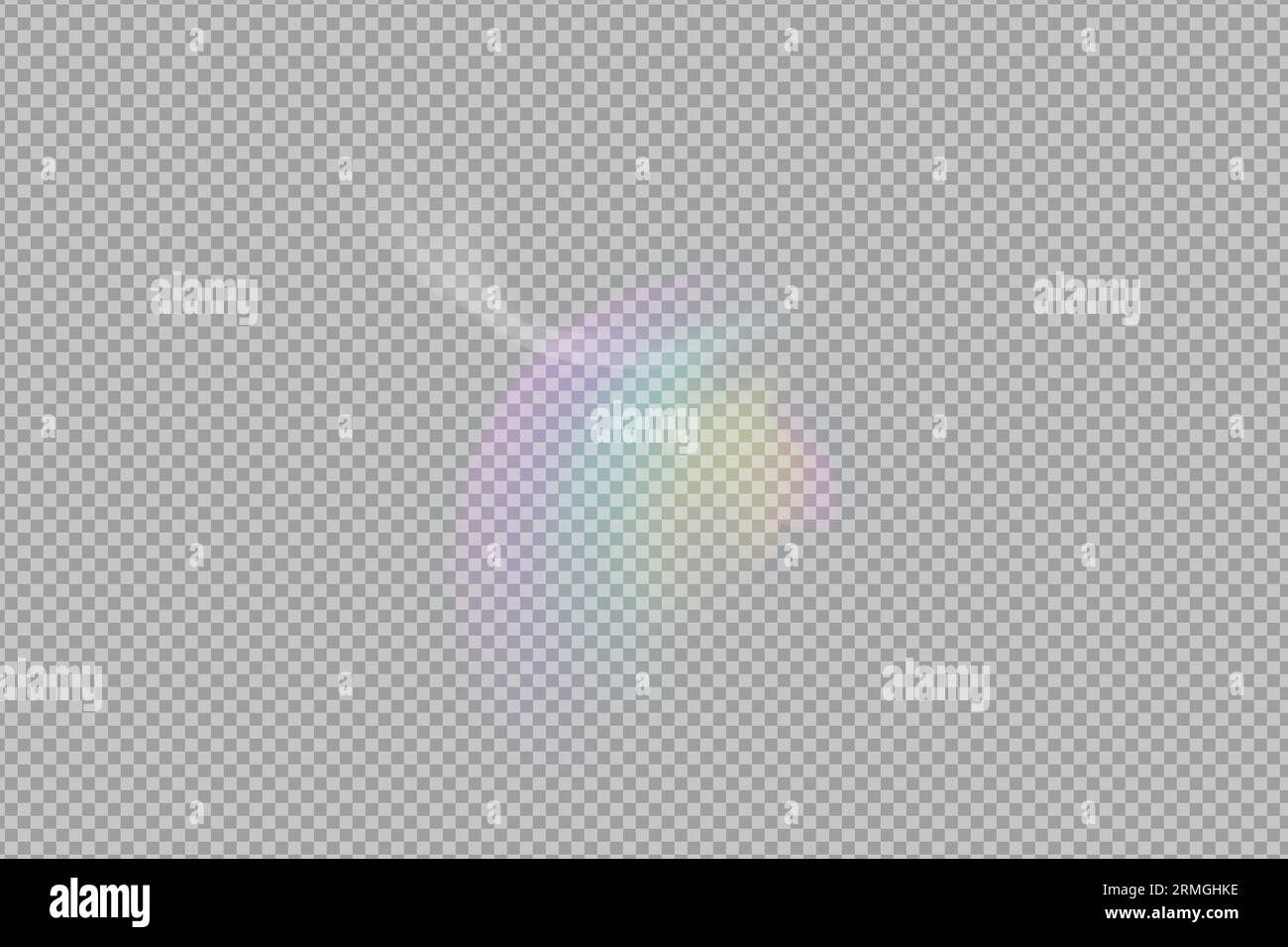 prism rainbow light. Overlay light effect.Stock vector illustration in ...