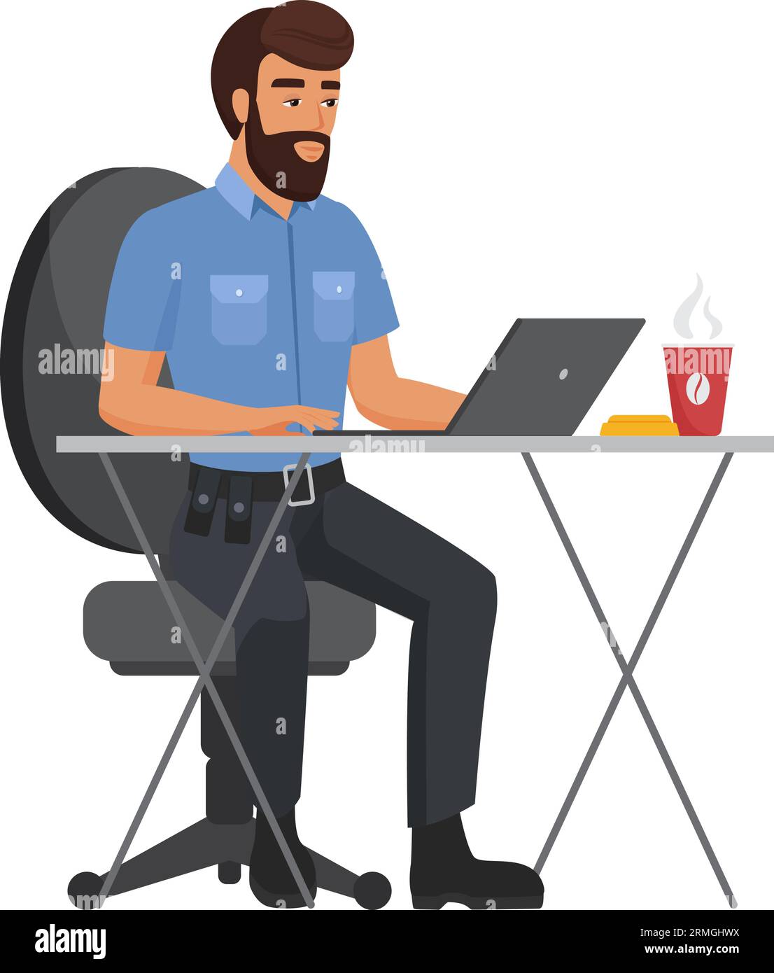 Questioning suspect Cut Out Stock Images & Pictures - Alamy