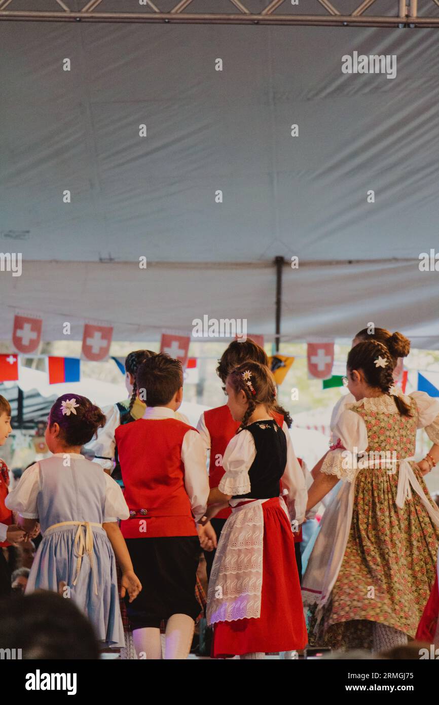 children in sweden traditional clothes Stock Photo - Alamy