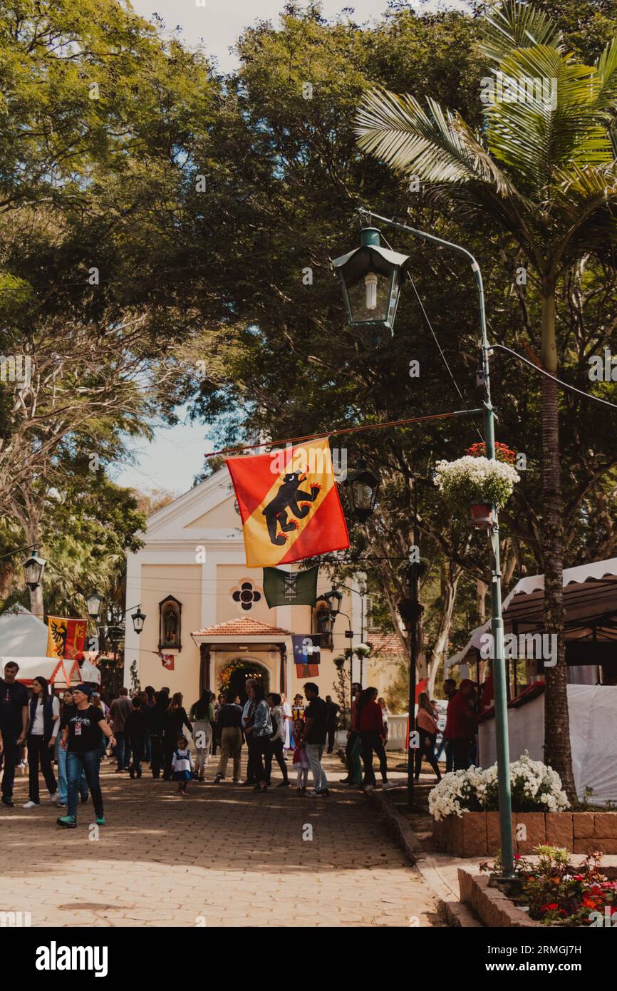 flag of the city of bern in switzerland Stock Photo - Alamy