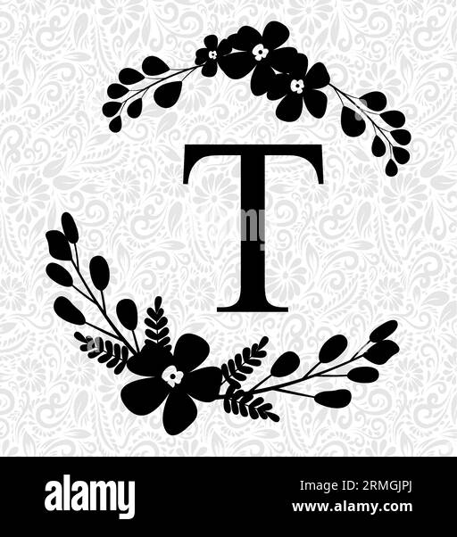 Alphabet Letter T, Alphabet Letter Design, Alphabet Letter illustration ...