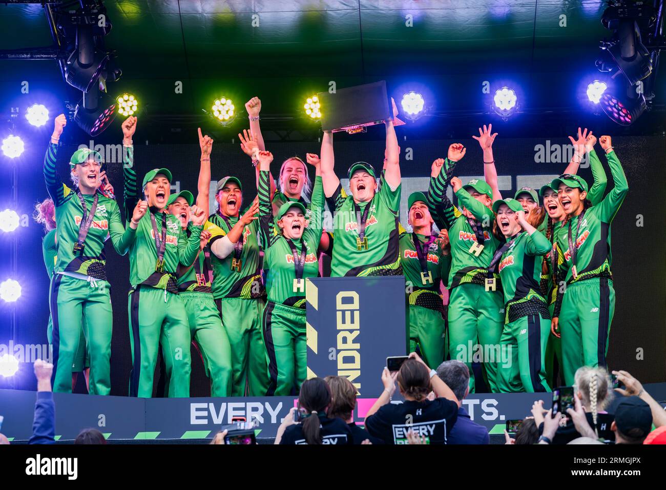 LONDON, UNITED KINGDOM. 27 August, 23. Team of Southern Brave ...