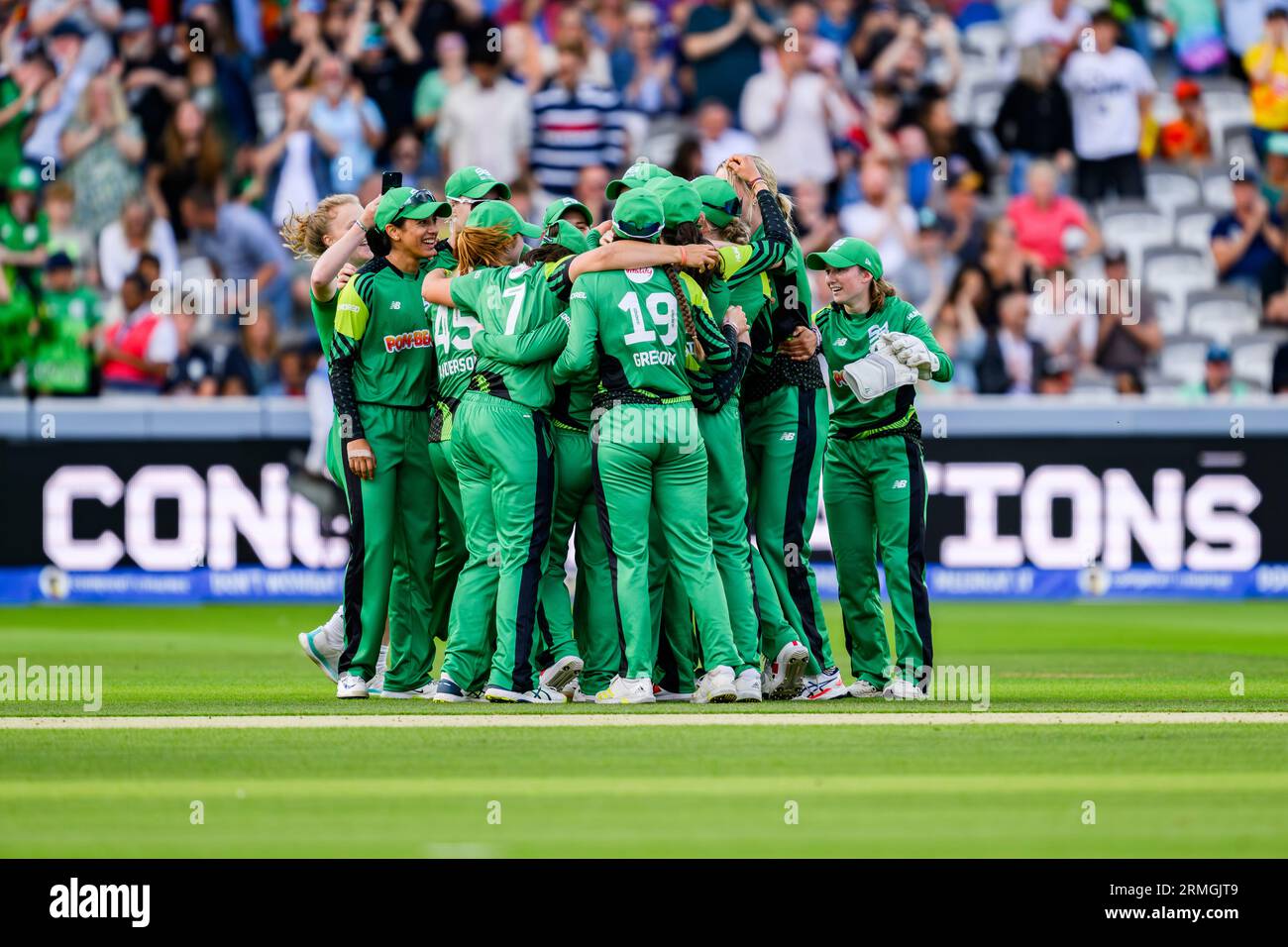 LONDON, UNITED KINGDOM. 27 August, 23. Team of Southern Brave ...
