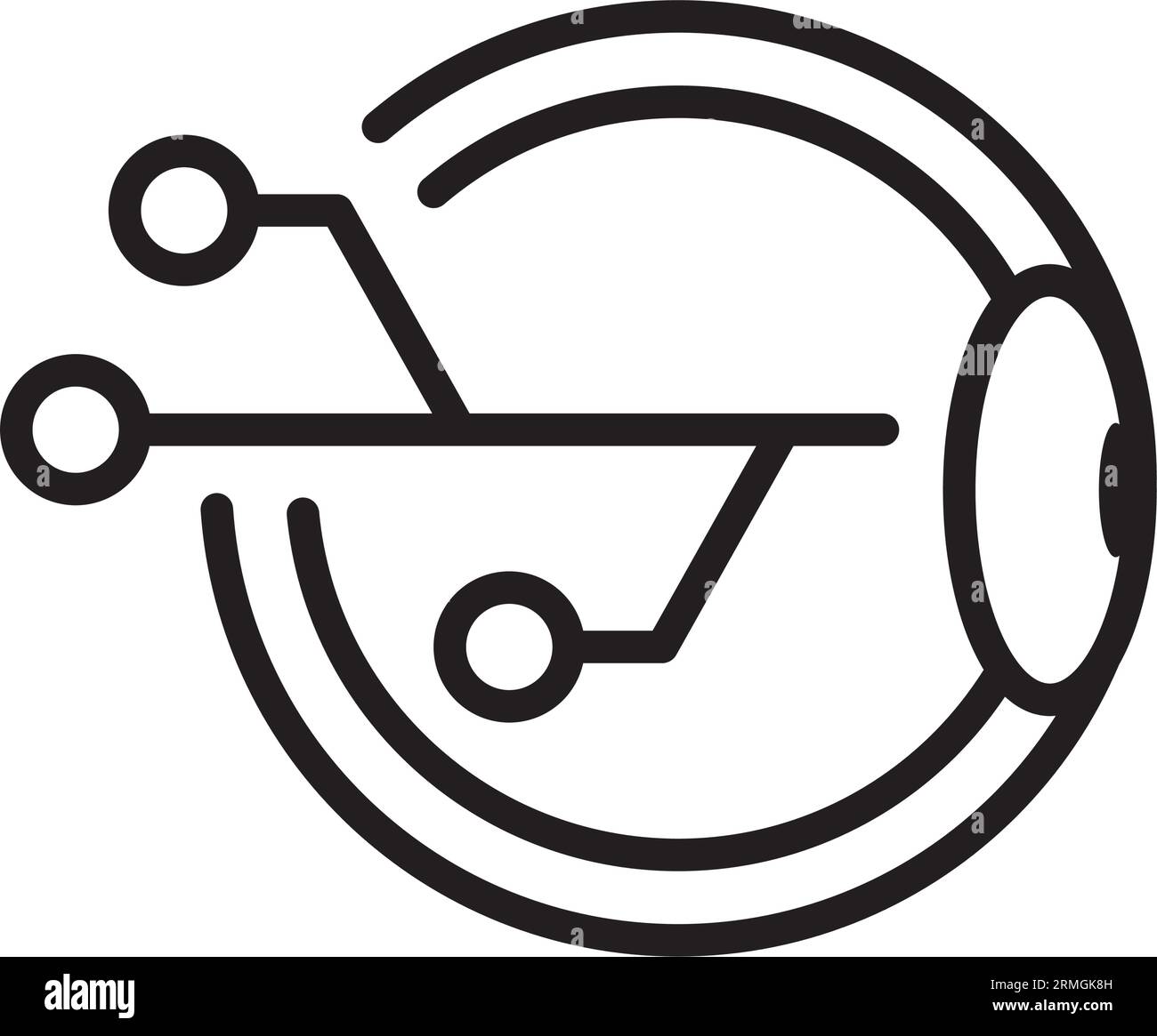 ai technology robot eye Stock Vector Image & Art - Alamy