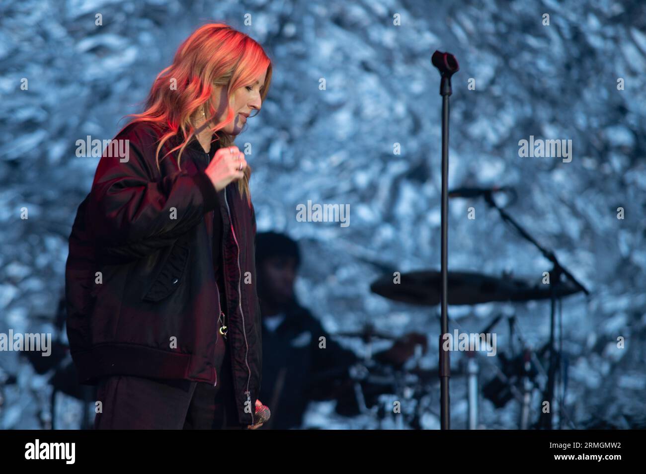 Portsmouth, United Kingdom. 27th August 2023. Ellie Goulding performing ...
