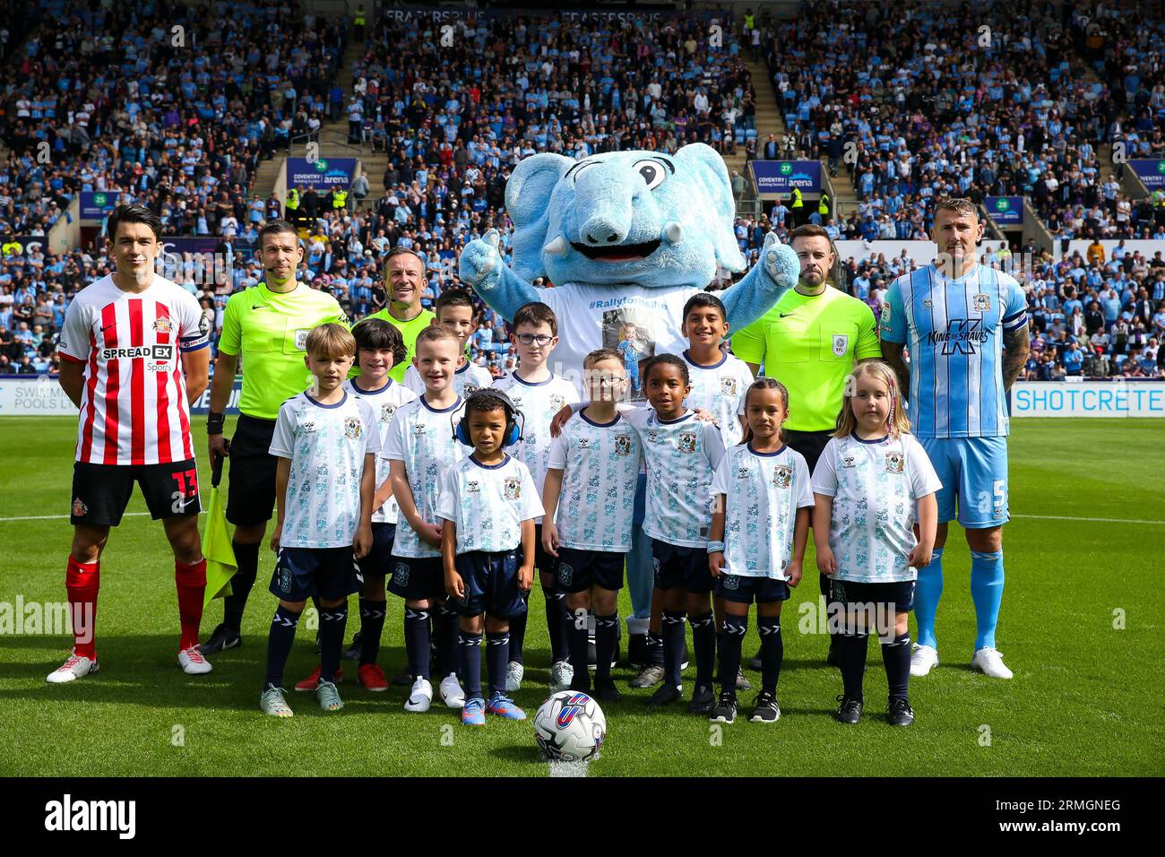 Coventry City's Kyle McFadzean (right), Sunderland's Luke O'Nien, Sky ...