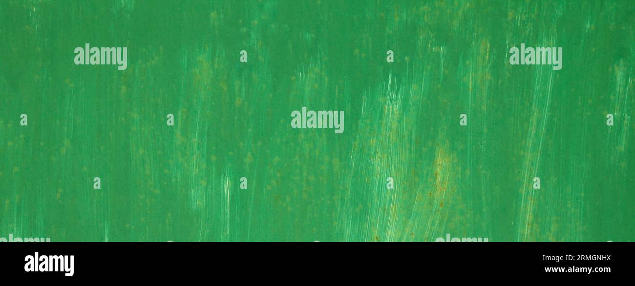 Metallic wall background, texture, colored in green (turquoise) color ...