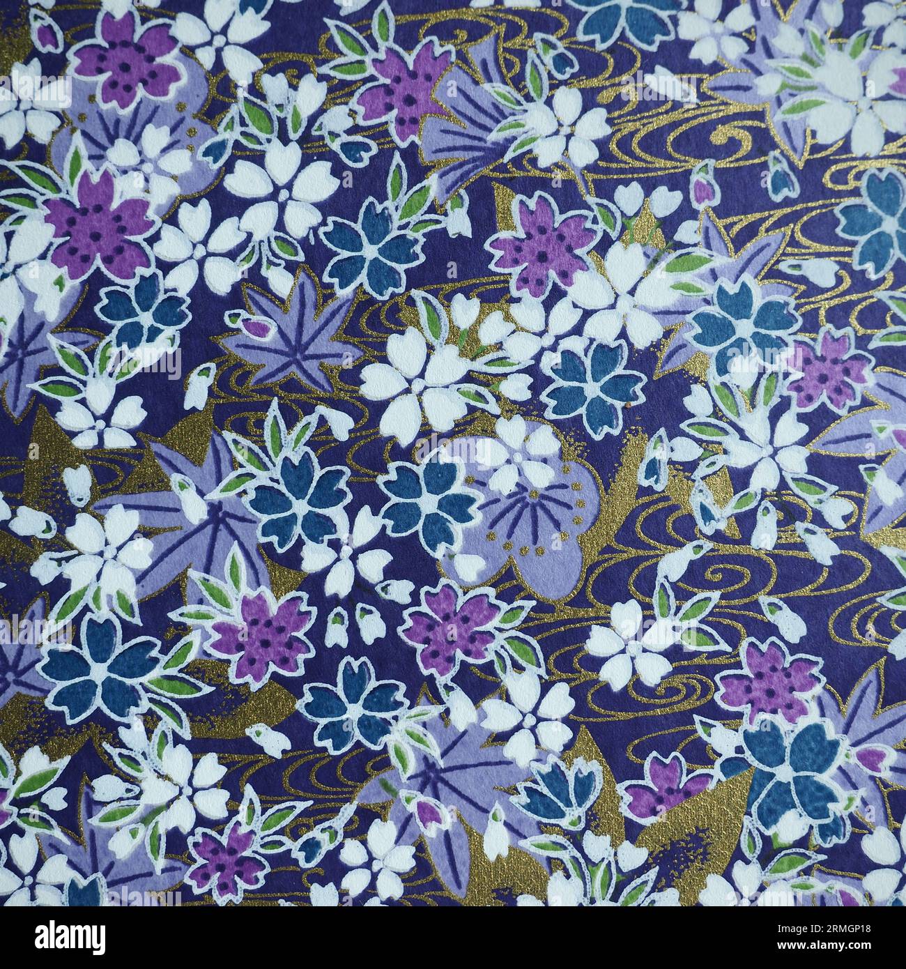 Traditional Japanese Flower Patterns