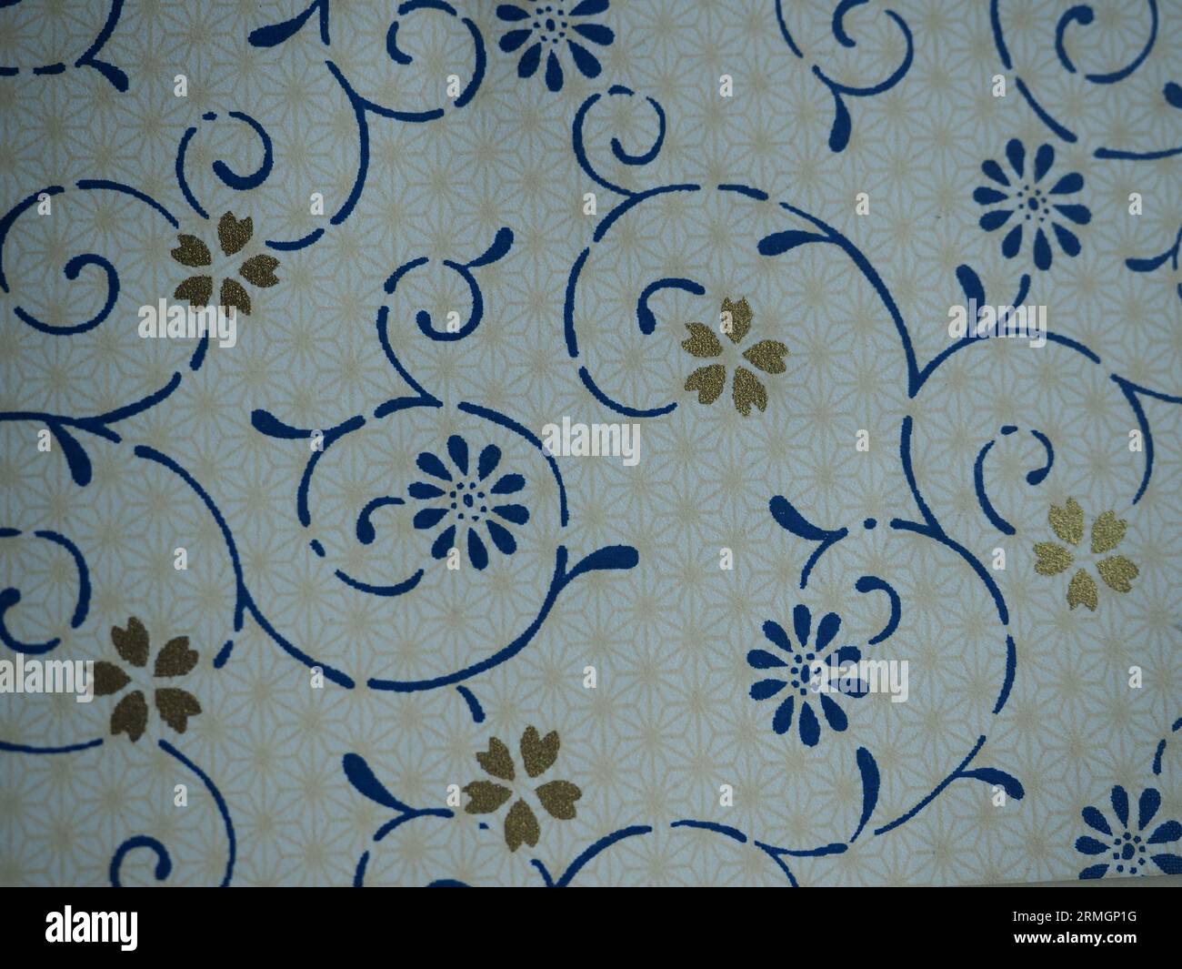 Traditional Japanese patterns -floral and arabesque patterns Stock ...