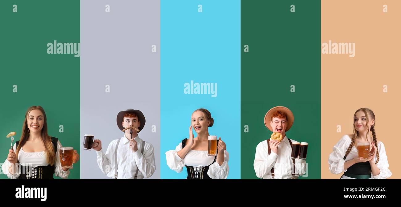 Collection happy german people hi-res stock photography and images - Alamy