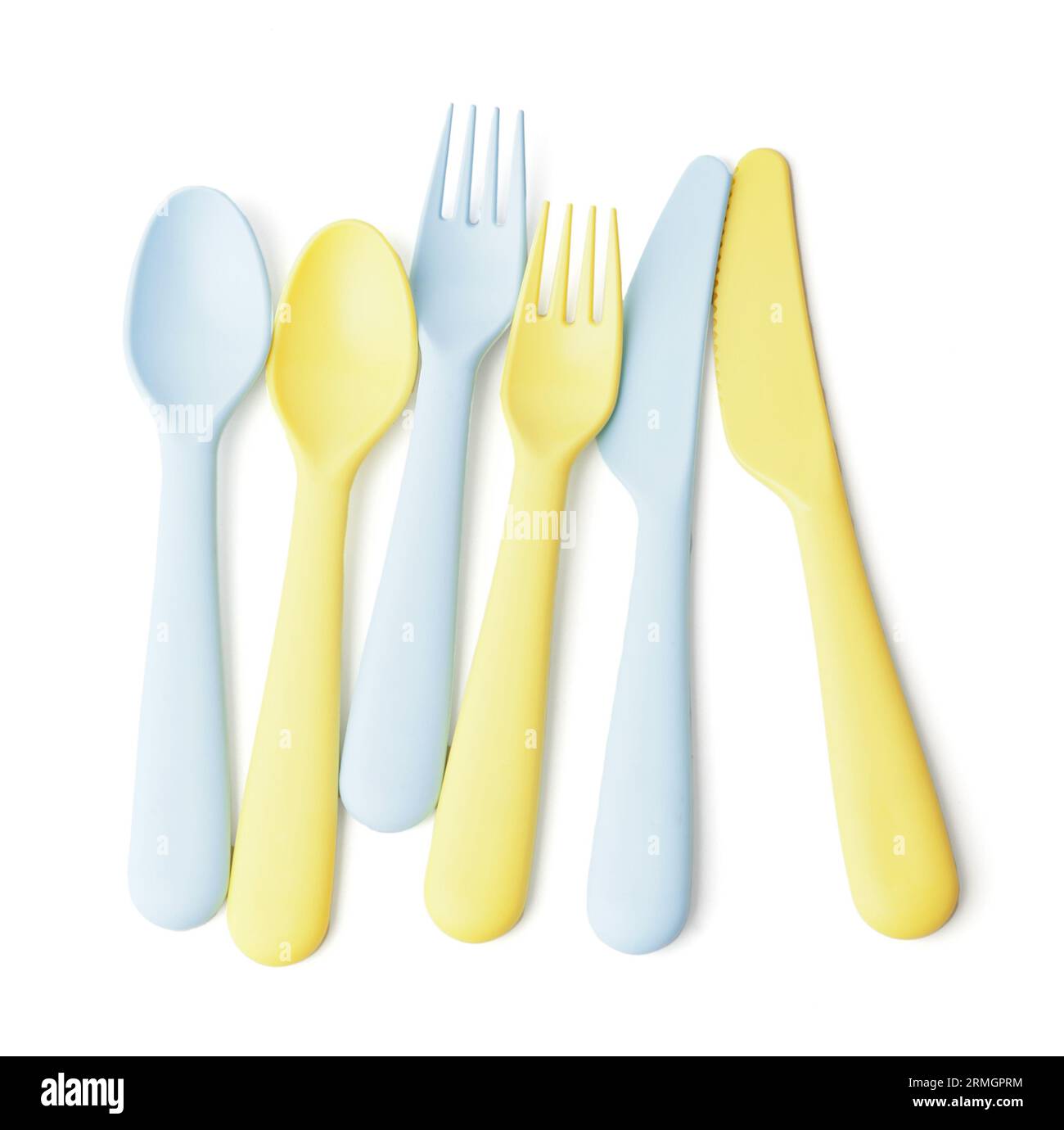 Child eating knife and fork Cut Out Stock Images & Pictures - Alamy