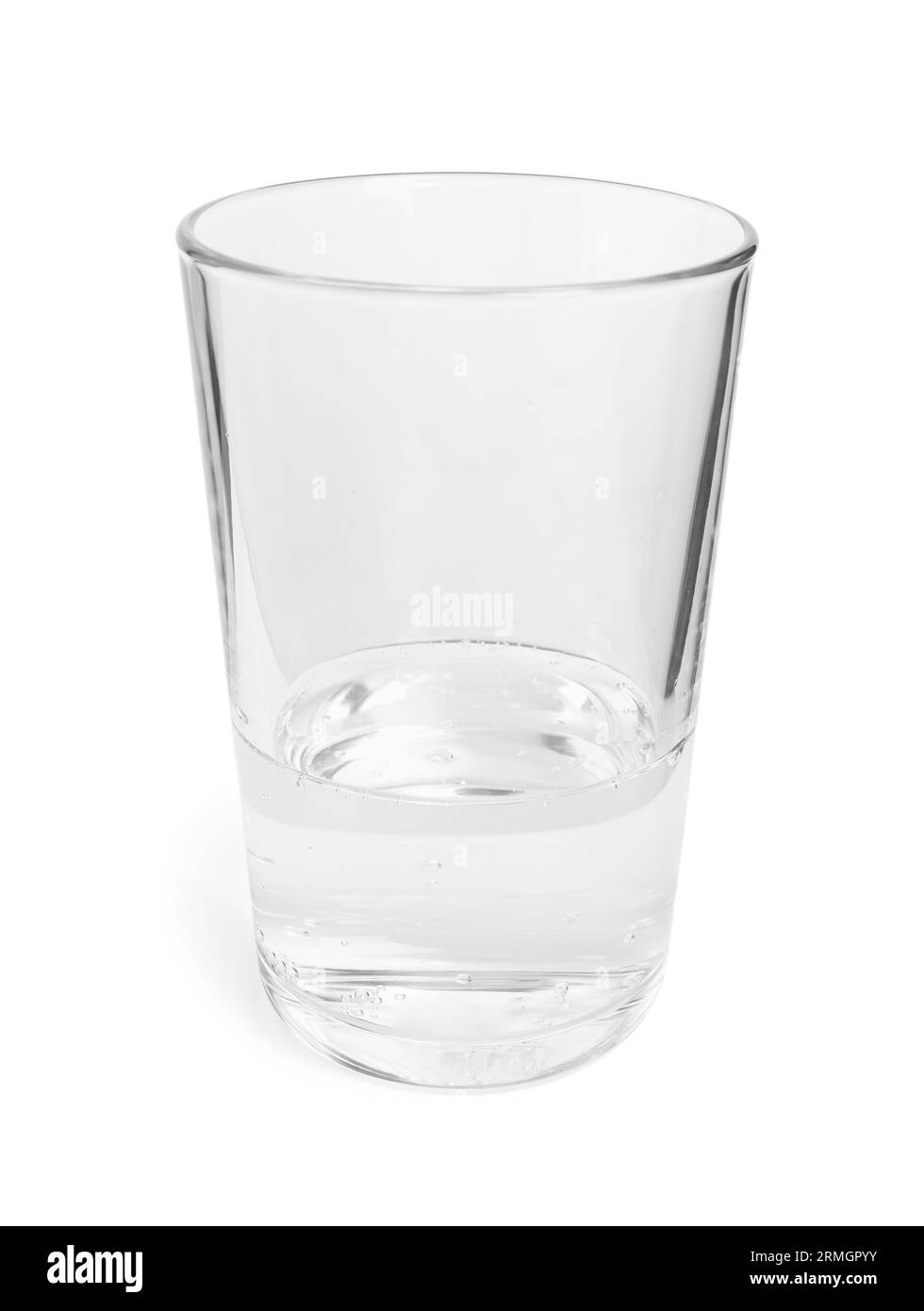 Glass of fresh clean water isolated on white background Stock Photo - Alamy