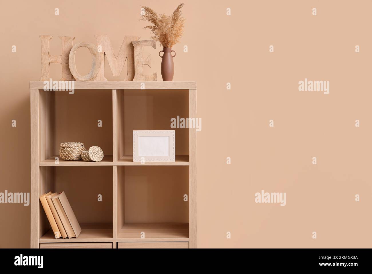Beige shelving hi-res stock photography and images - Alamy