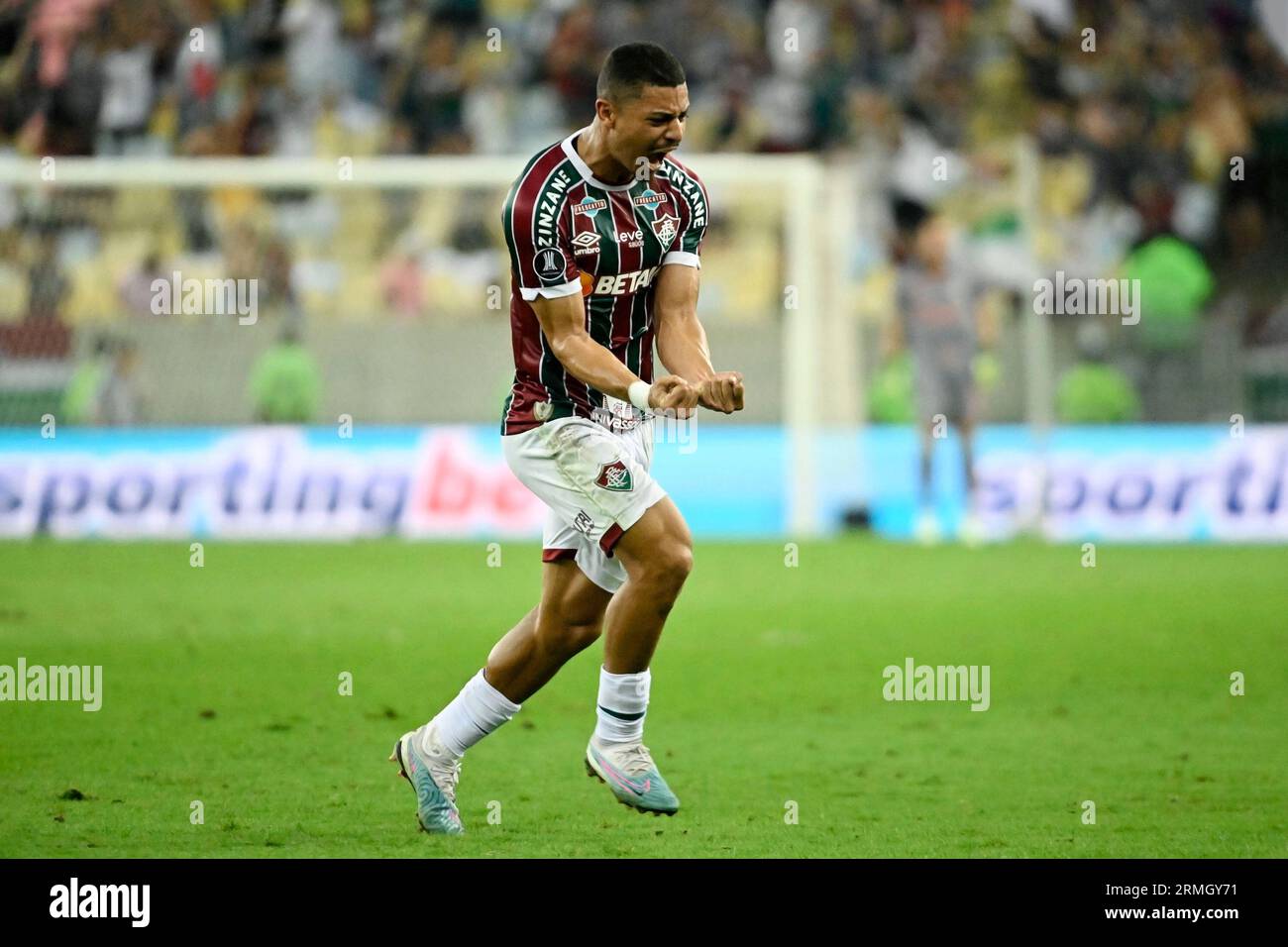 Rio de Janeiro, Brazil, August 24, 2023. Match between Fluminense x ...