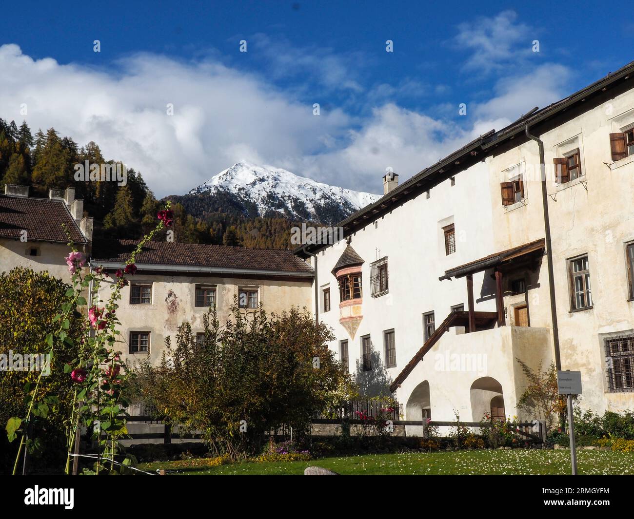 Benedictine convent st john müstair hi-res stock photography and images ...