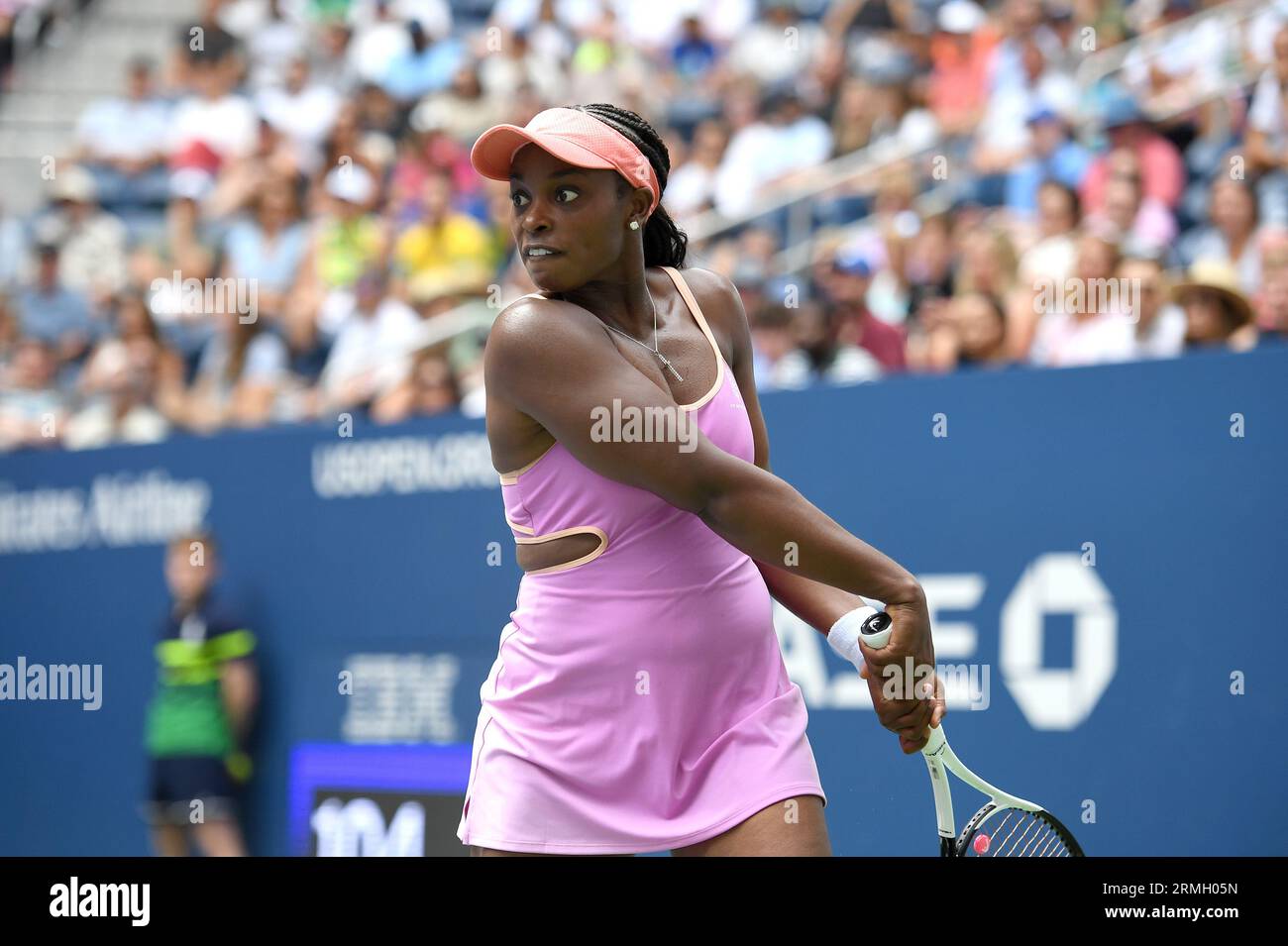New York, USA. 28th Aug, 2023. Sloan Stephens of the United States ...