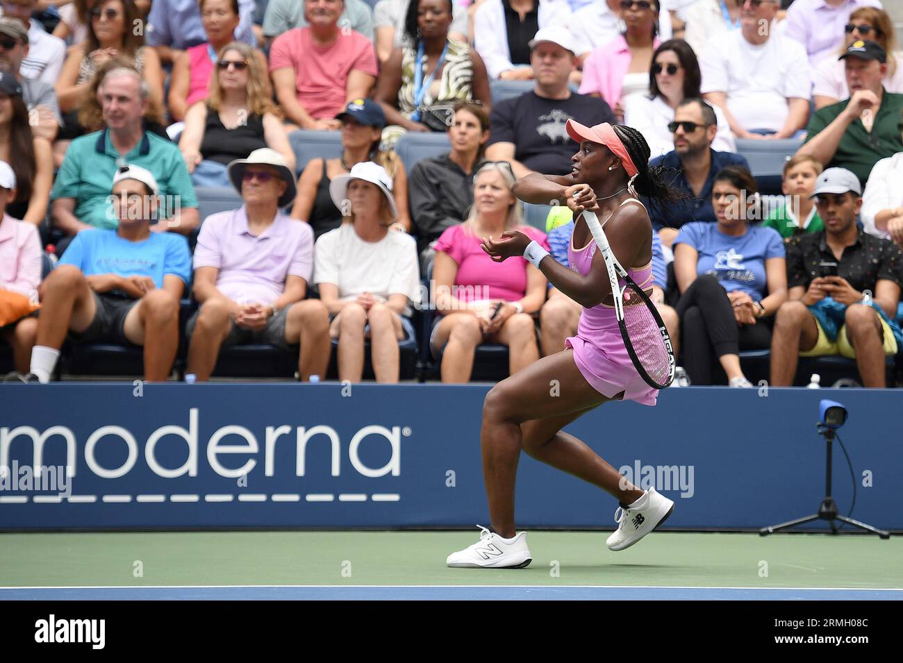New York, USA. 28th Aug, 2023. Sloan Stephens of the United States ...