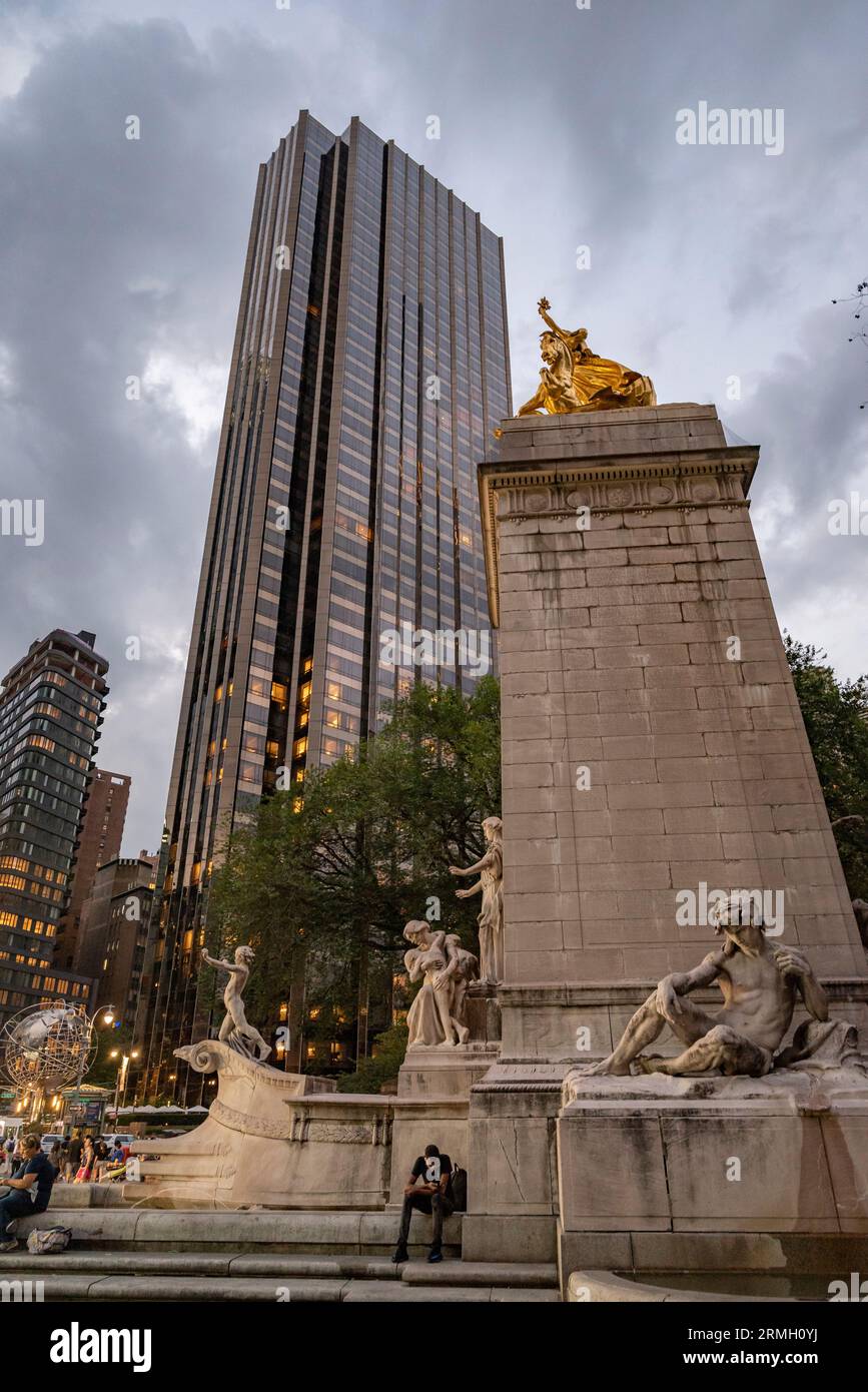 The Maine Monument in NYC is a commemorative structure located in ...