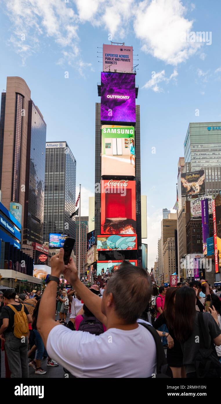 Times Square in NYC is a dazzling and iconic urban spectacle. Known as ...