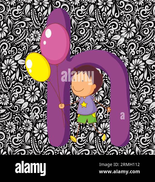 Alphabet Small Letter H , Alphabet Letter Design, Alphabet Letter ...