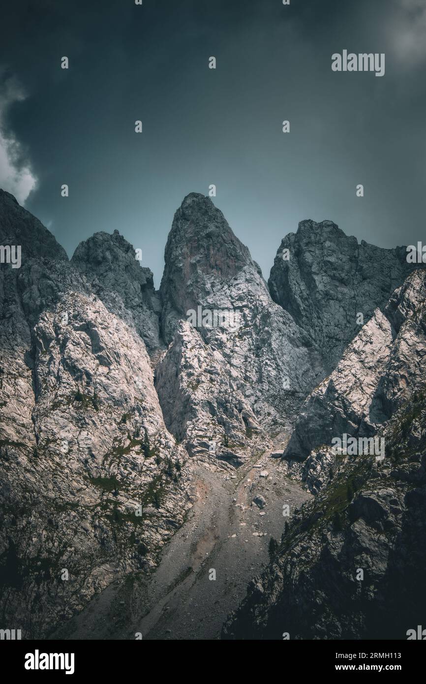 Italian mountain peaks hi-res stock photography and images - Alamy