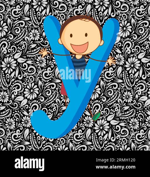 Alphabet Small Letter Y , Alphabet Letter Design, Alphabet Letter ...