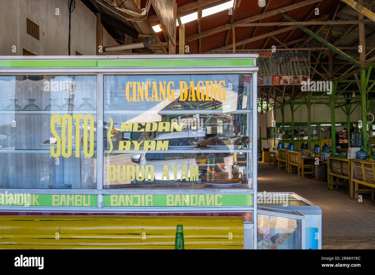 A local restaurant. Sumatra, Indonesia Stock Photo - Alamy