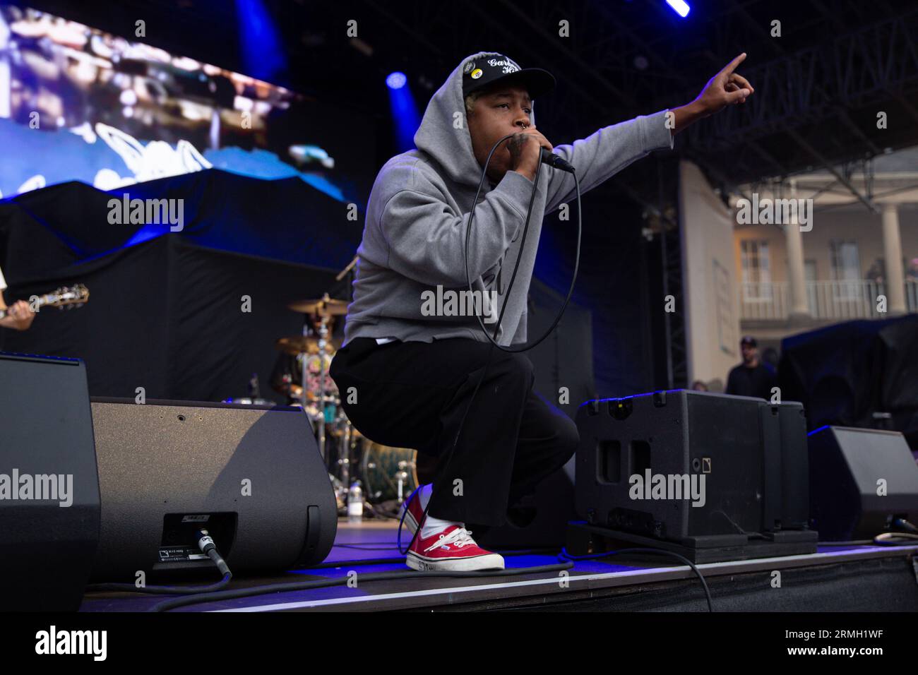 kennyhoopla perform live at Halifax The Piece Hall uk 12th august 2023 ...