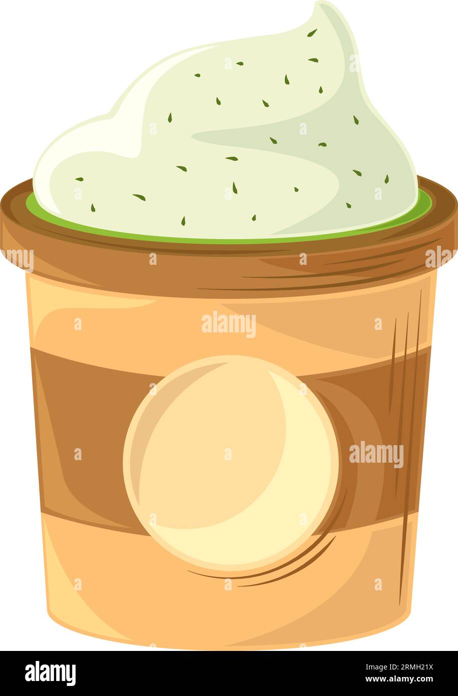 Green matcha ice tea Stock Vector Images - Alamy