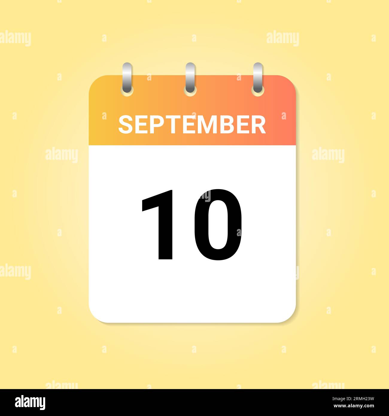 10th month Stock Vector Images - Alamy