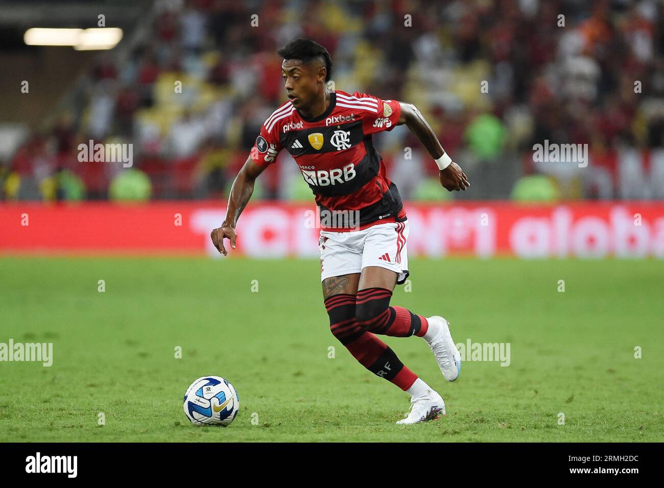Rio de Janeiro, Brazil, August 3, 2023. Football player Bruno Henrique ...