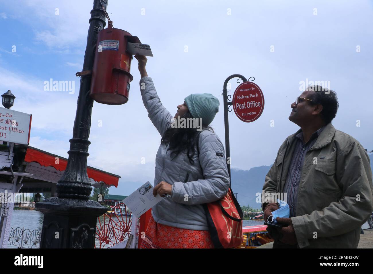 Srinagar, Kashmir, India. 29th Aug, 2023. An Indian tourist seen ...