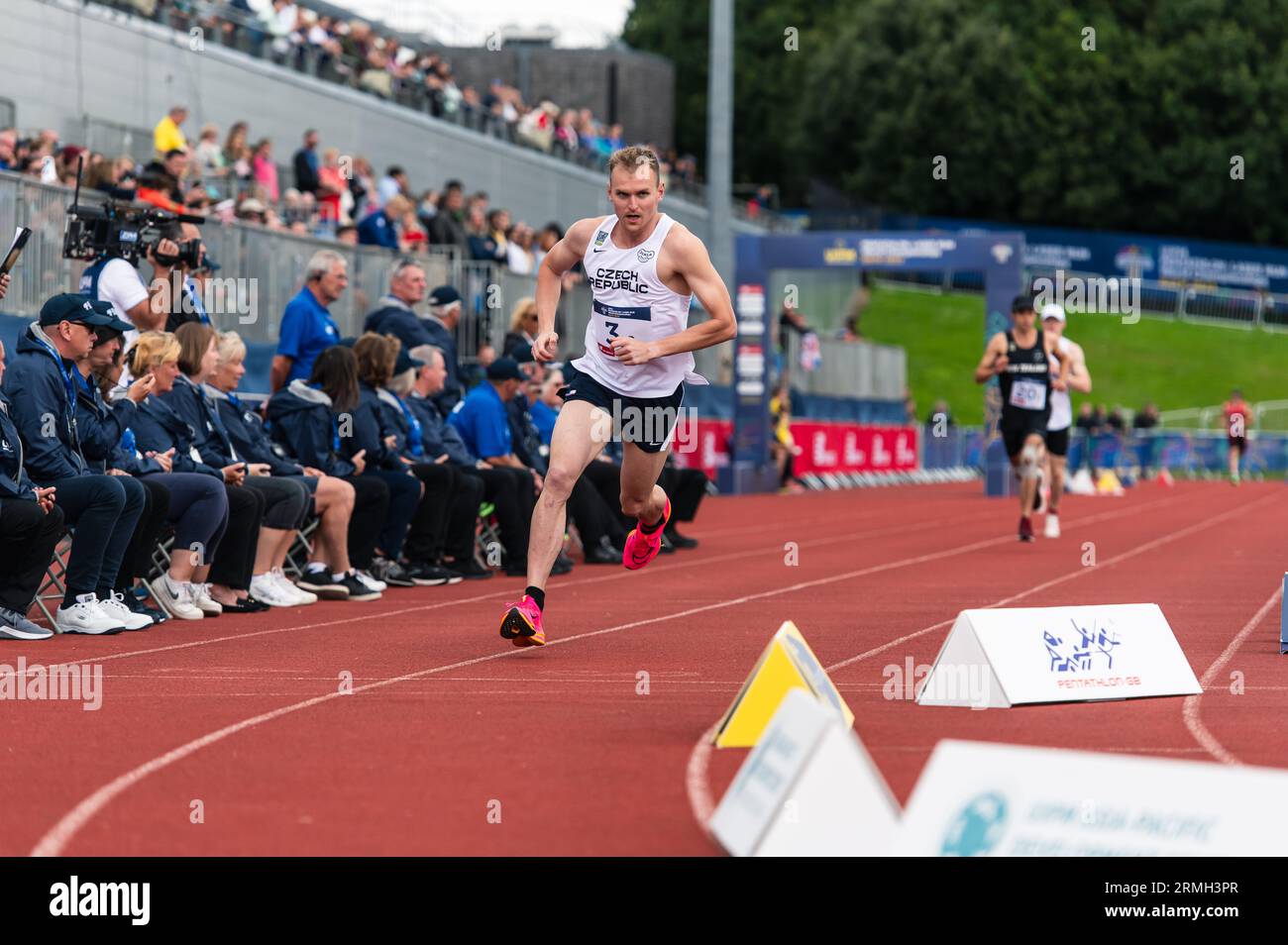 Marek Grycz (pictured) and Lucie Hlavackova of Czech Republic during ...